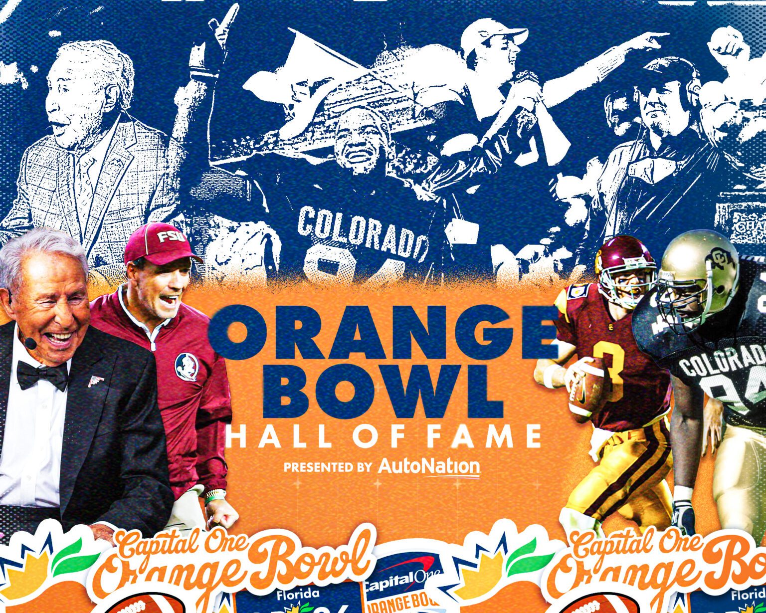 ORANGE BOWL INDUCTS FOUR LEGENDS INTO ITS PRESTIGIOUS HALL OF FAME ...